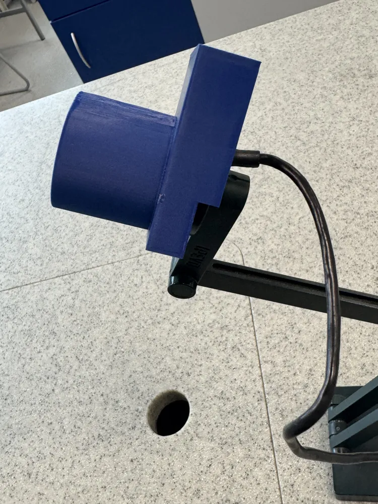 Microscope to visualiser adapter - Free 3D Print Model - MakerWorld