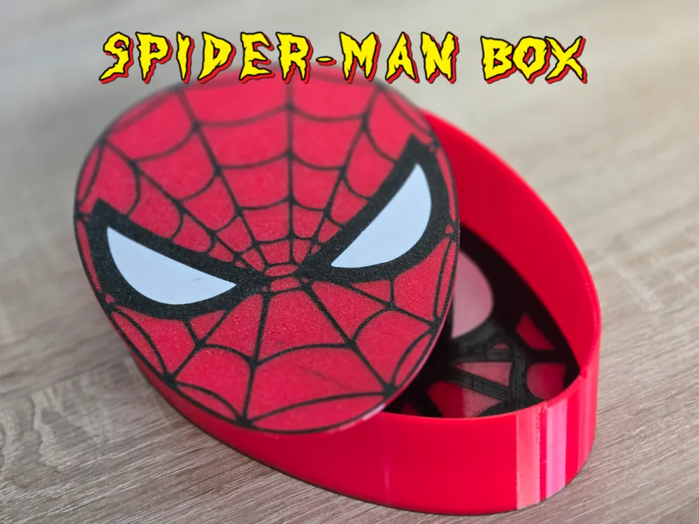 Spiderman box by 3Dcrabi - MakerWorld