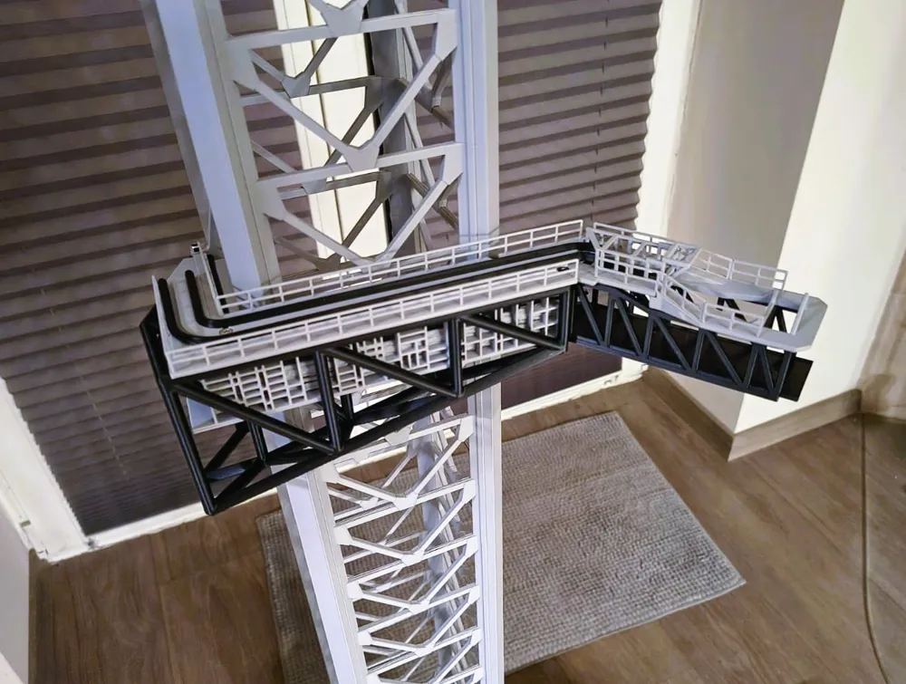 Spacex Launch Tower /OLM Pad B / Starship 1:100 - Free 3D Print Model ...