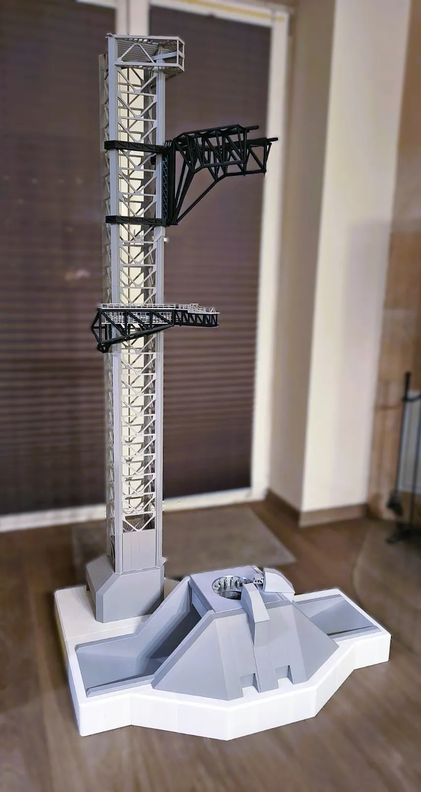 Spacex Launch Tower /OLM Pad B / Starship 1:100 - Free 3D Print Model ...