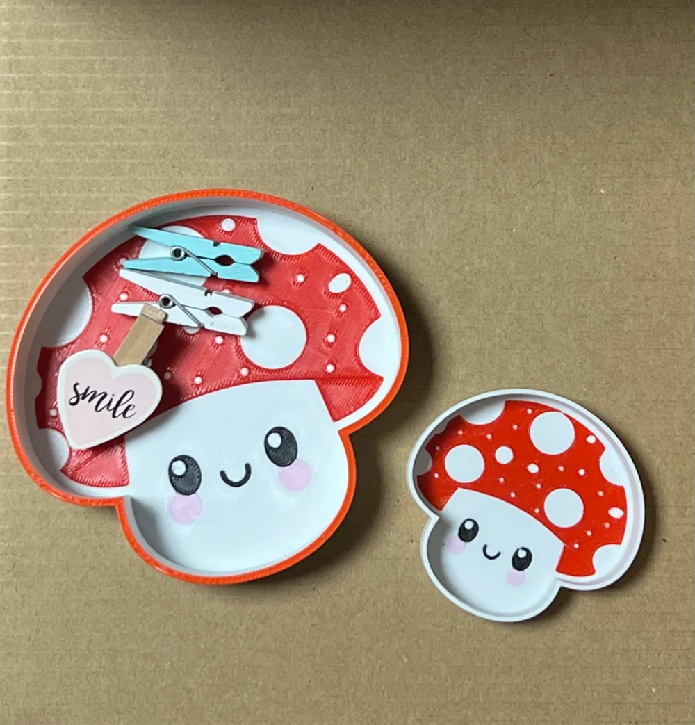 Kawaii trays set by MercheMakerWorld: Download Free 3D Models
