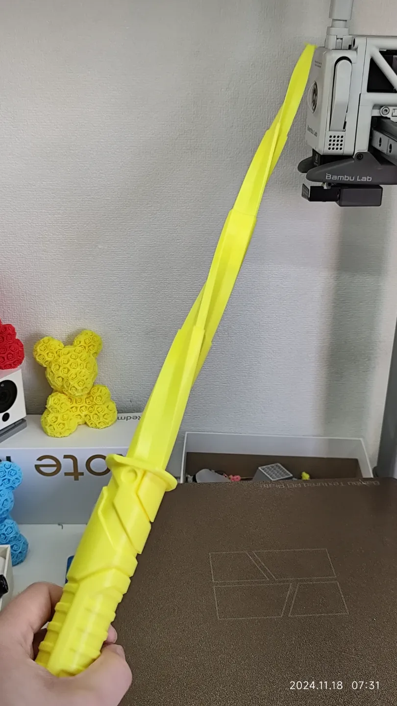 MINI Retractable Spiral Sword by 老程3D设计 - MakerWorld