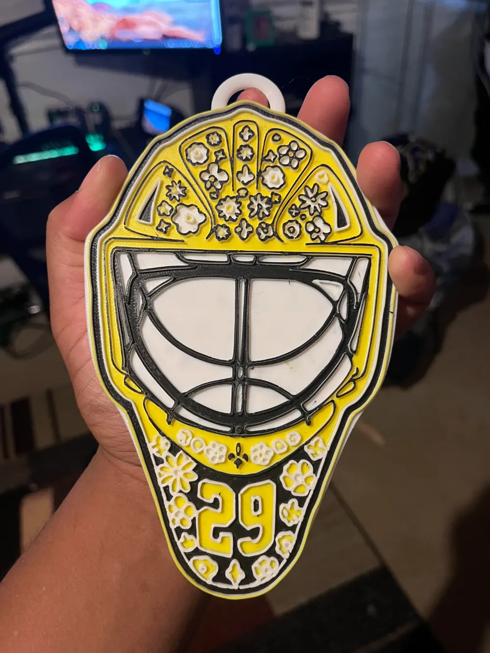 Marc Andre Fleury Mask by McThuggo - MakerWorld