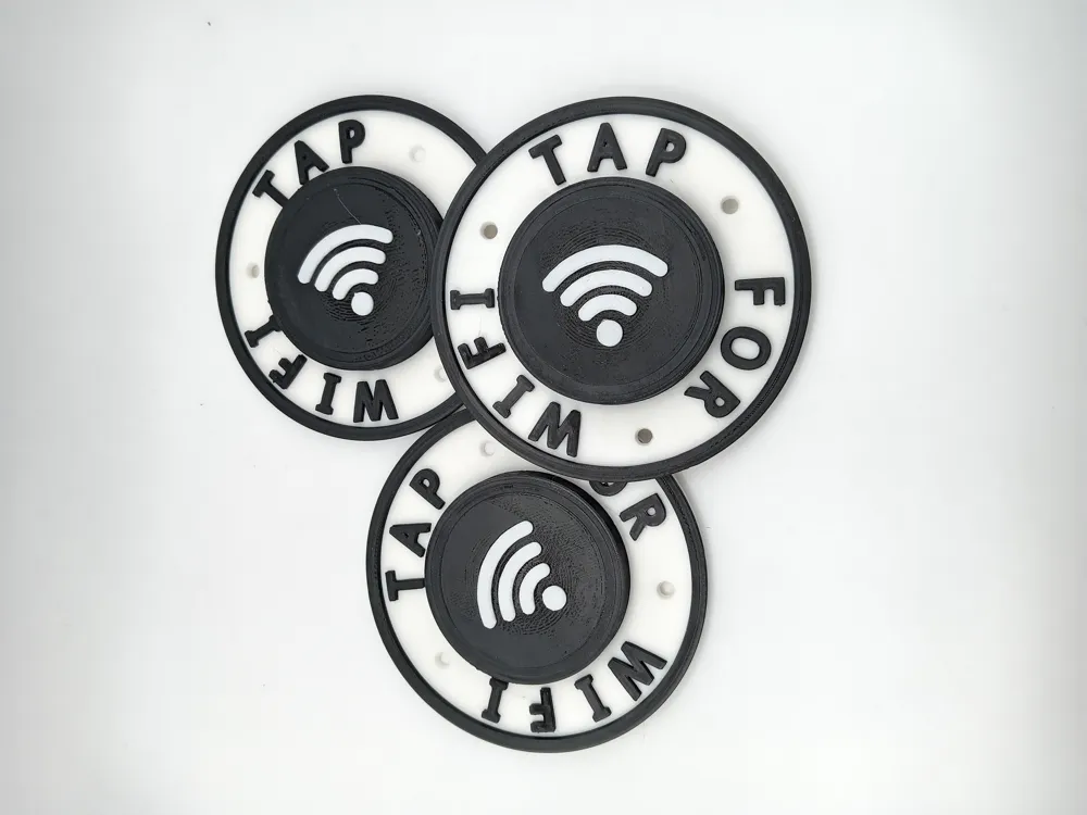 WIFI TAP PLATE NFC - EASY TO PROGRAM - EASY TO USE by LeapTechOnline ...