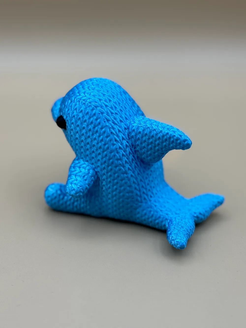 Cute Knitted Dolphin by ThreeDimensions MakerWorld: Download Free 3D Models