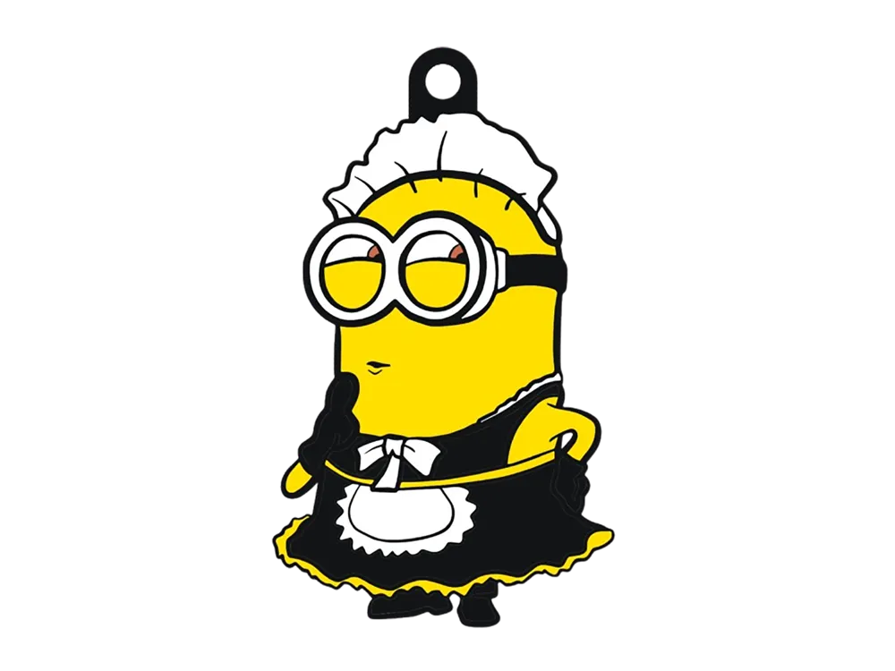 Minion Maid Keyring by neilault MakerWorld: Download Free 3D Models