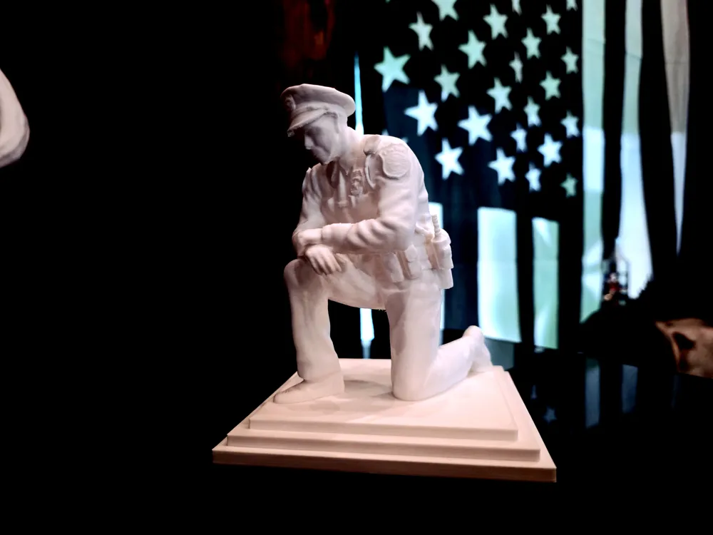 Police Officer Tribute Memorial - First Responder - Free 3D Print Model ...