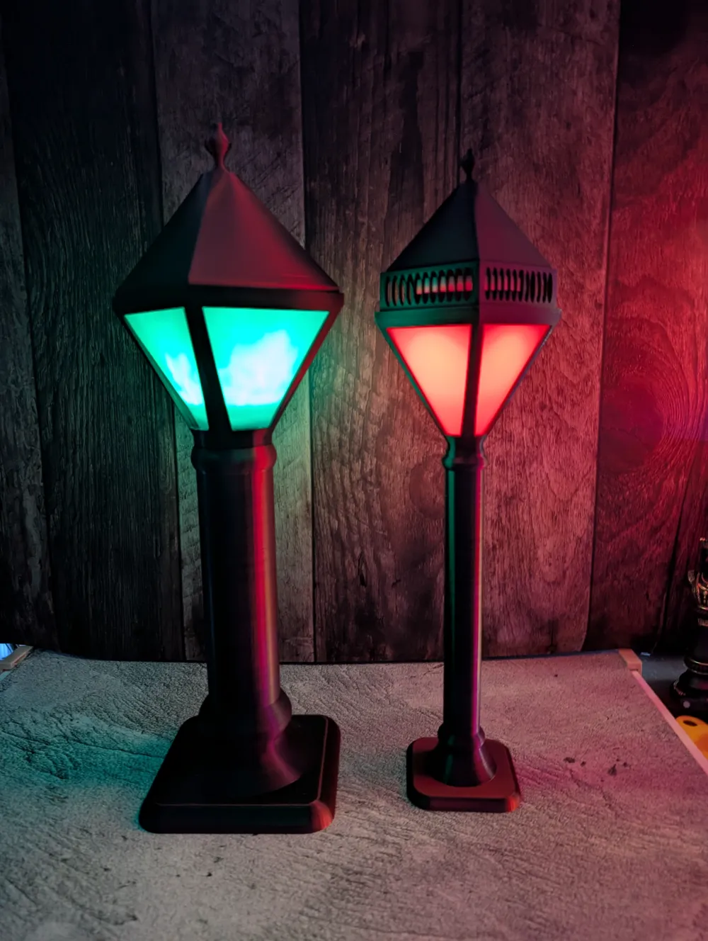 Remote Control LED Old Fashioned Street Light Lamp by PrinterMcgee ...