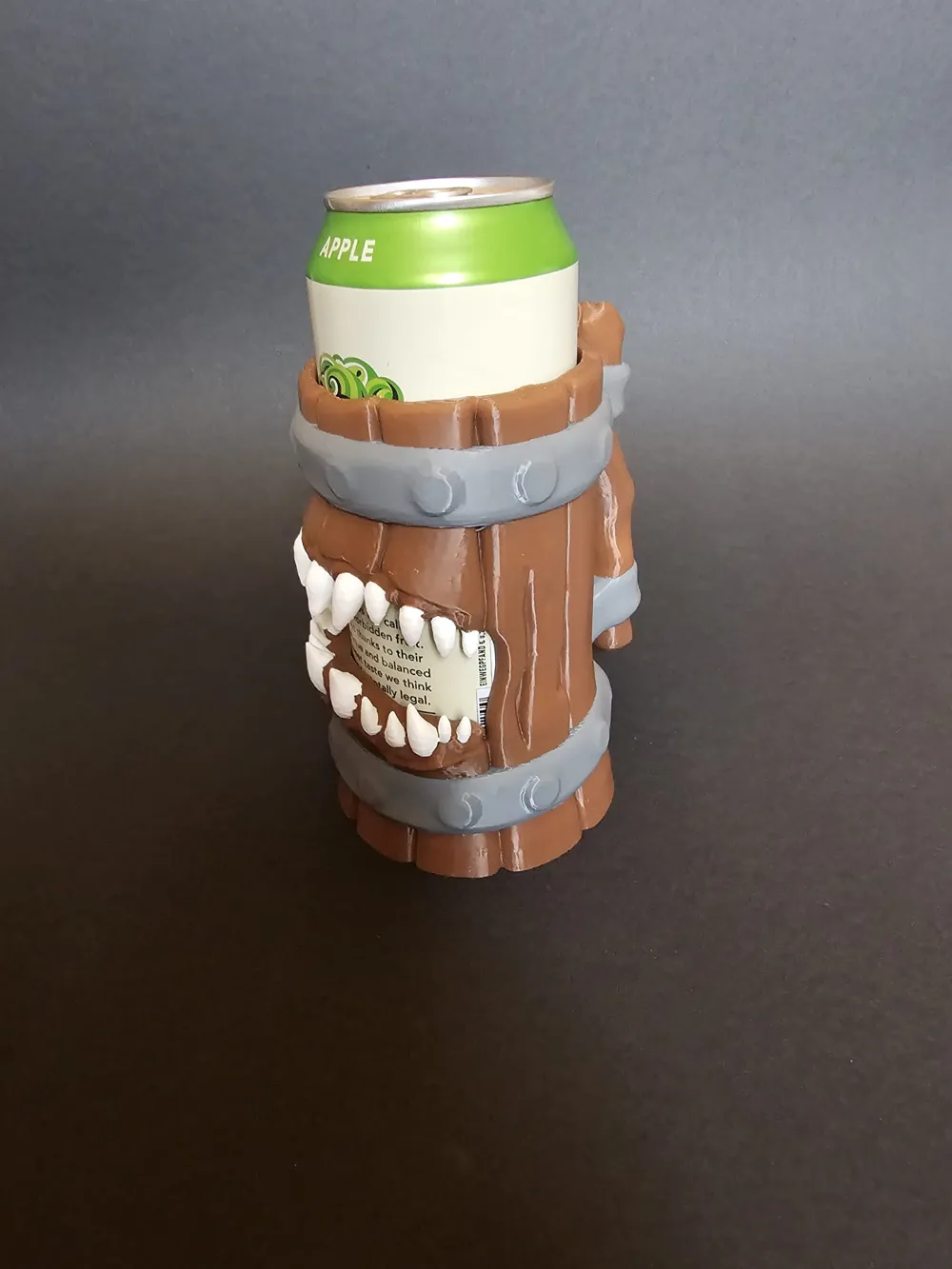 Monster Barrel Can Holder - Free 3D Print Model - MakerWorld