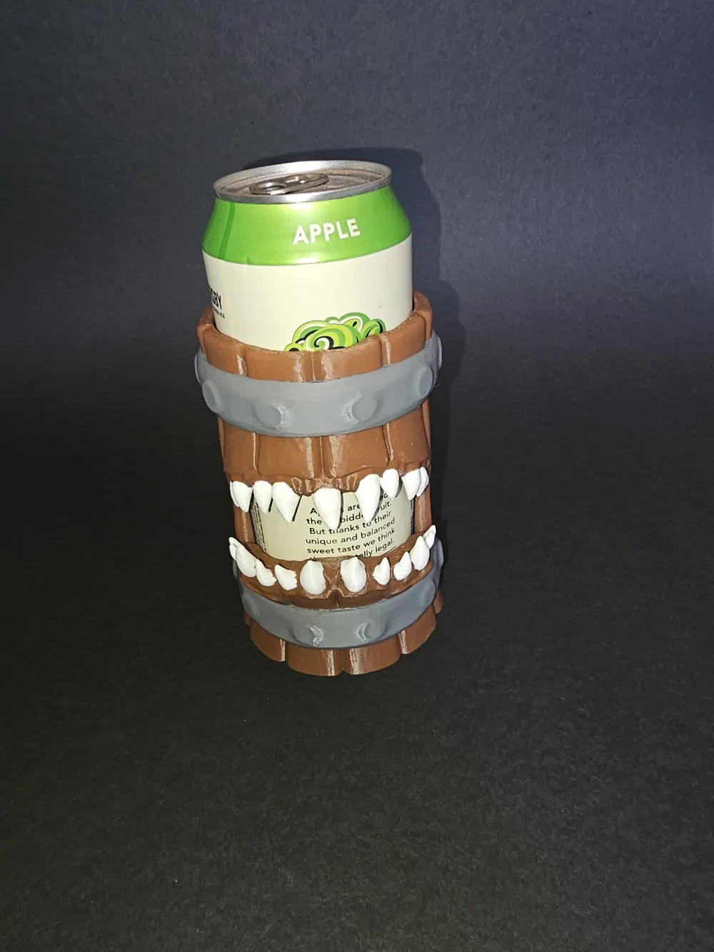 Monster Barrel Can Holder - Free 3D Print Model - MakerWorld