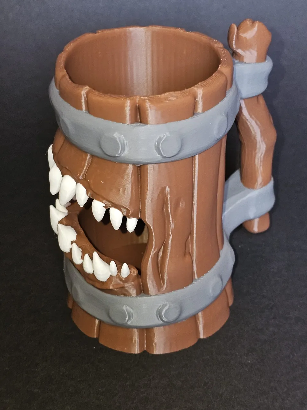 Monster Barrel Can Holder - Free 3D Print Model - MakerWorld