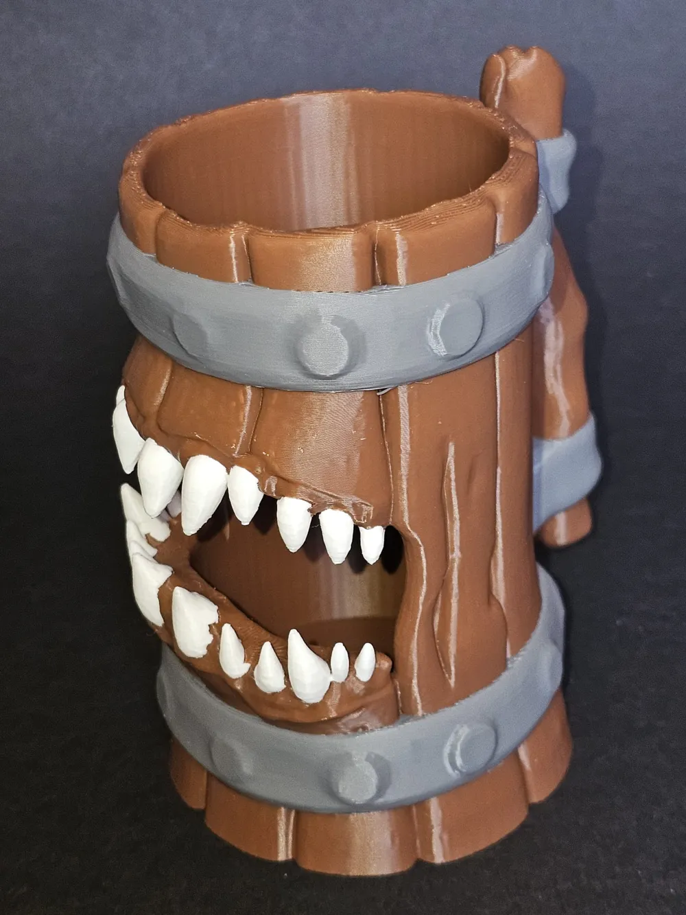 Monster Barrel Can Holder - Free 3D Print Model - MakerWorld