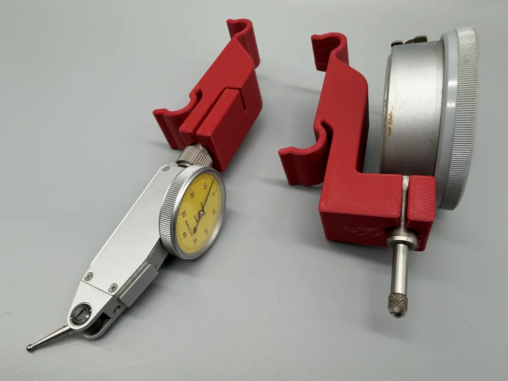 Dial Indicator Holder for P2S, P1S, X1C - Free 3D Print Model - MakerWorld