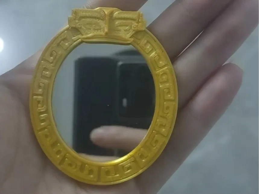 Nezha's mischievous sea adventure, Shiji Niangniang's bronze mirror by ...