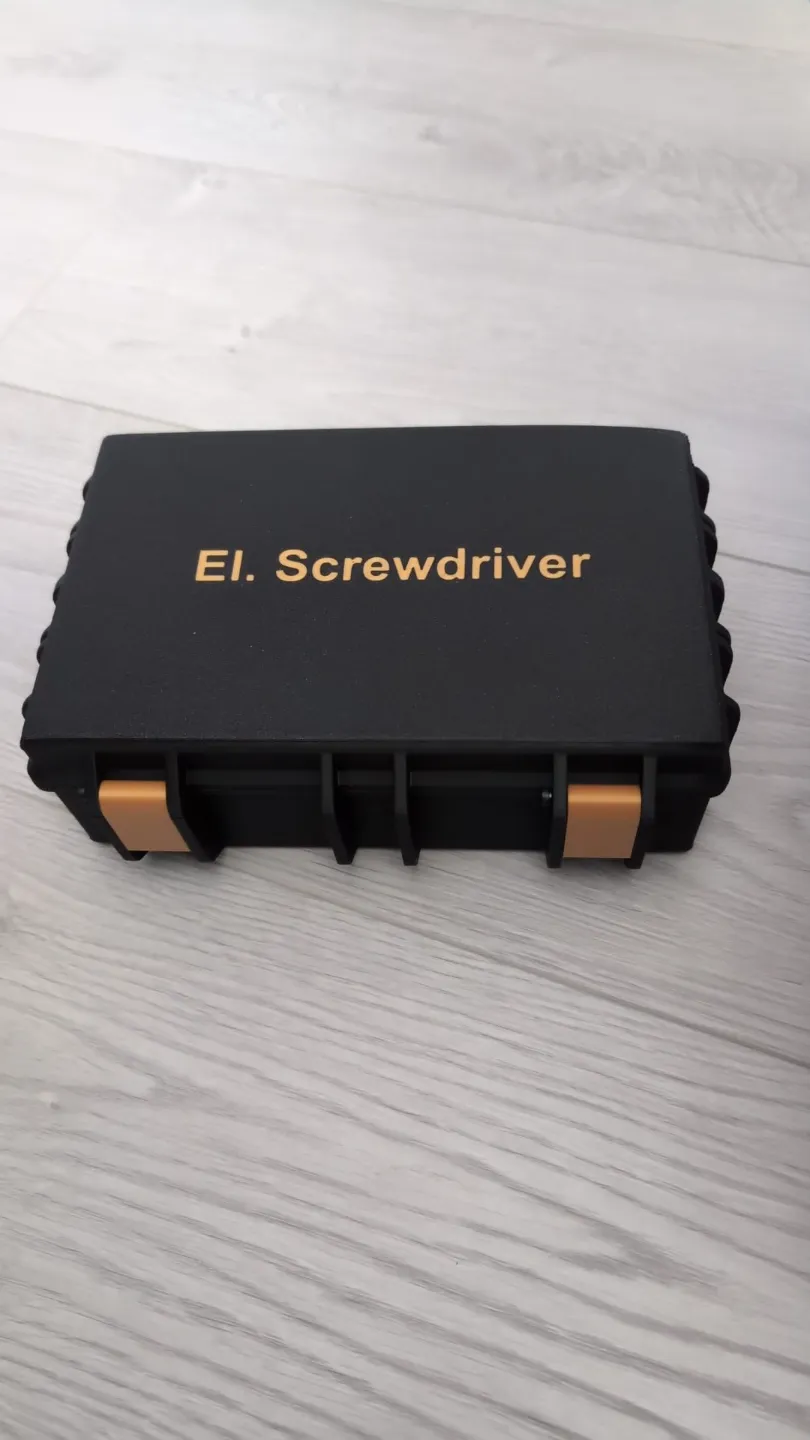 Electric Screwdriver Storage Box - Free 3D Print Model - MakerWorld