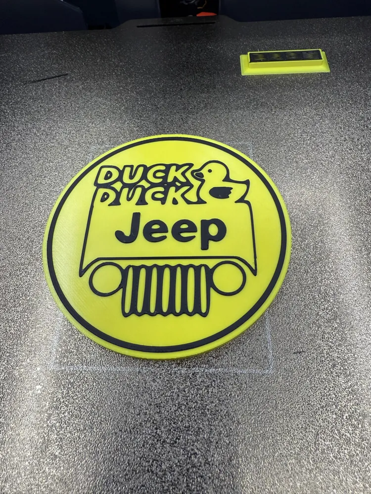DUCK DUCK JEEP COASTER - Free 3D Print Model - MakerWorld