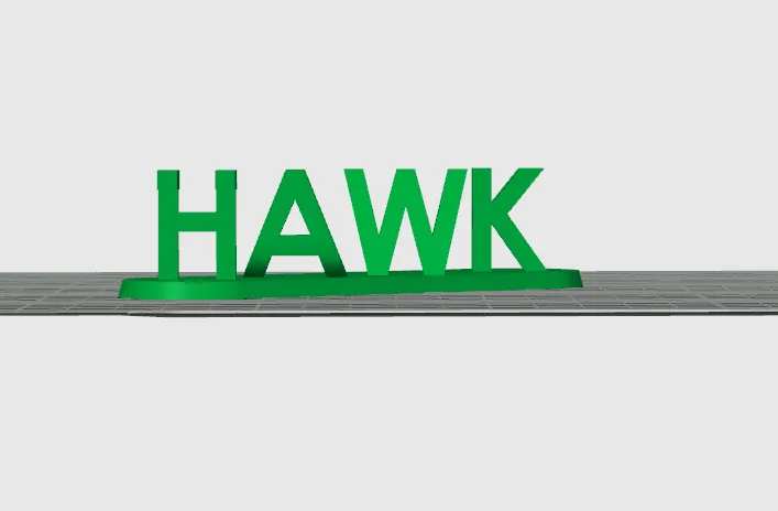 Hawk Tuah dual sign by Tonikk22 - MakerWorld