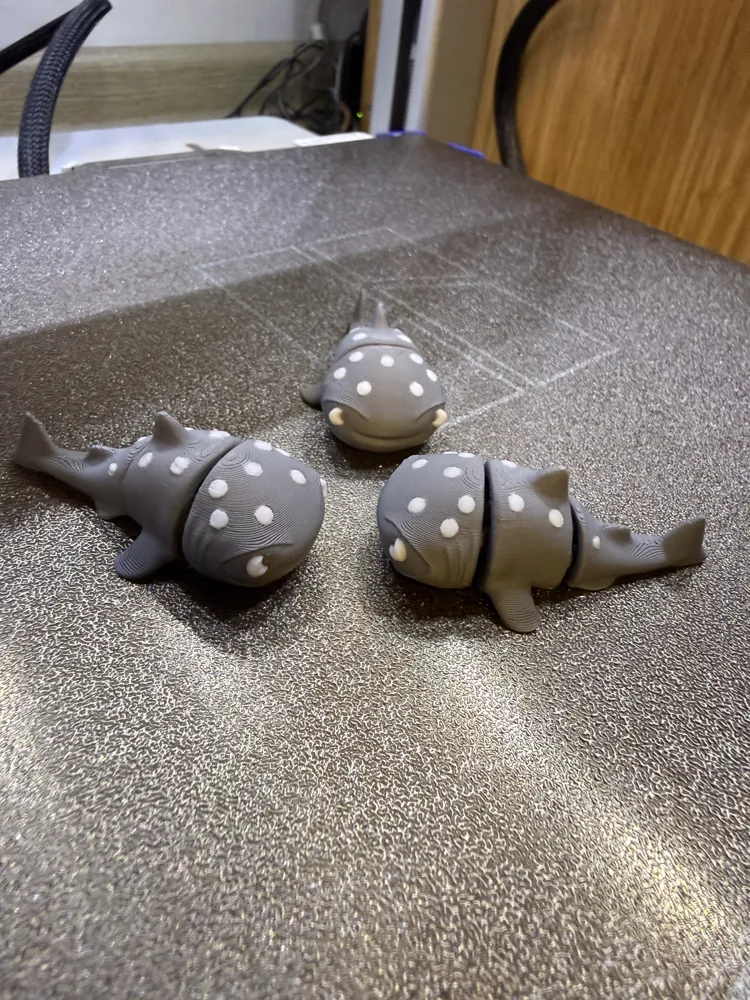 Chibi Whale Shark — Articulated Desk Buddy - Free 3D Print Model ...