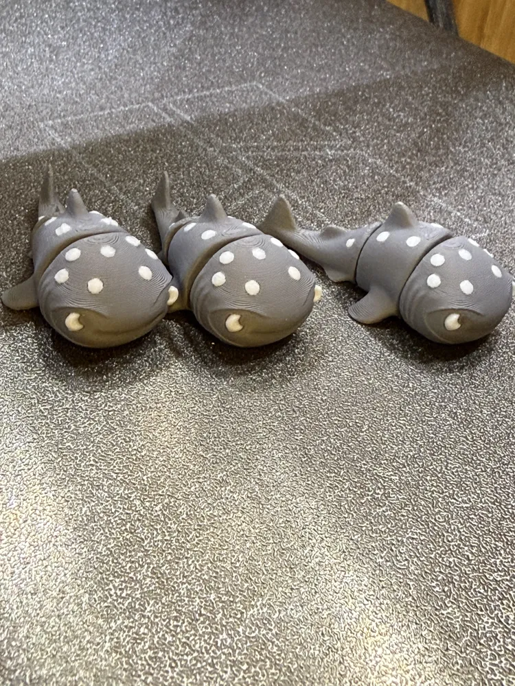 Chibi Whale Shark — Articulated Desk Buddy - Free 3D Print Model ...