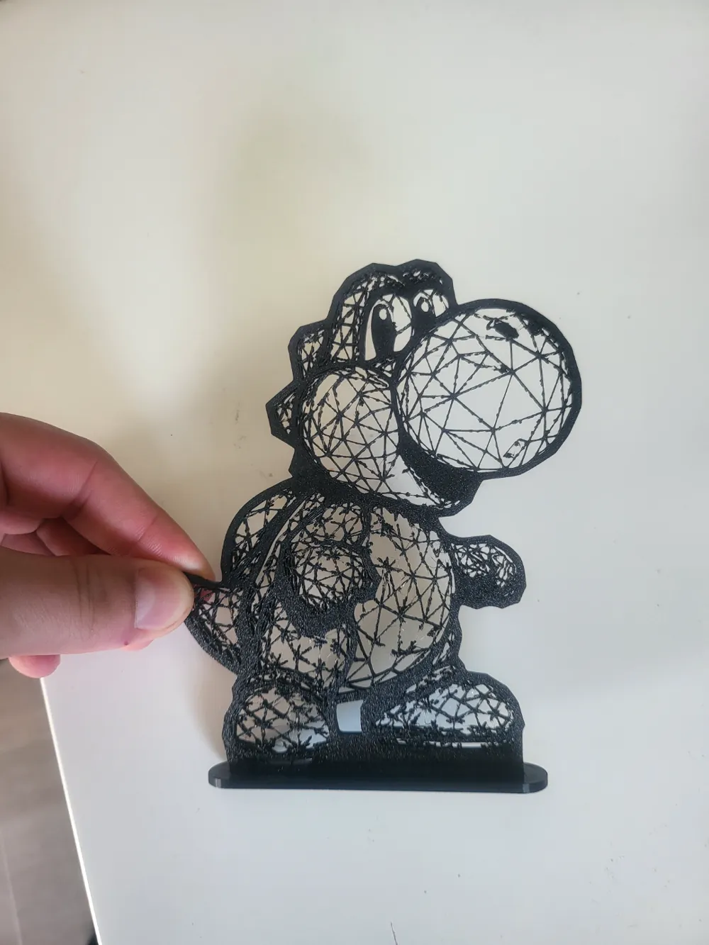 Geometric Yoshi Low poly by HJ_3D_ - MakerWorld