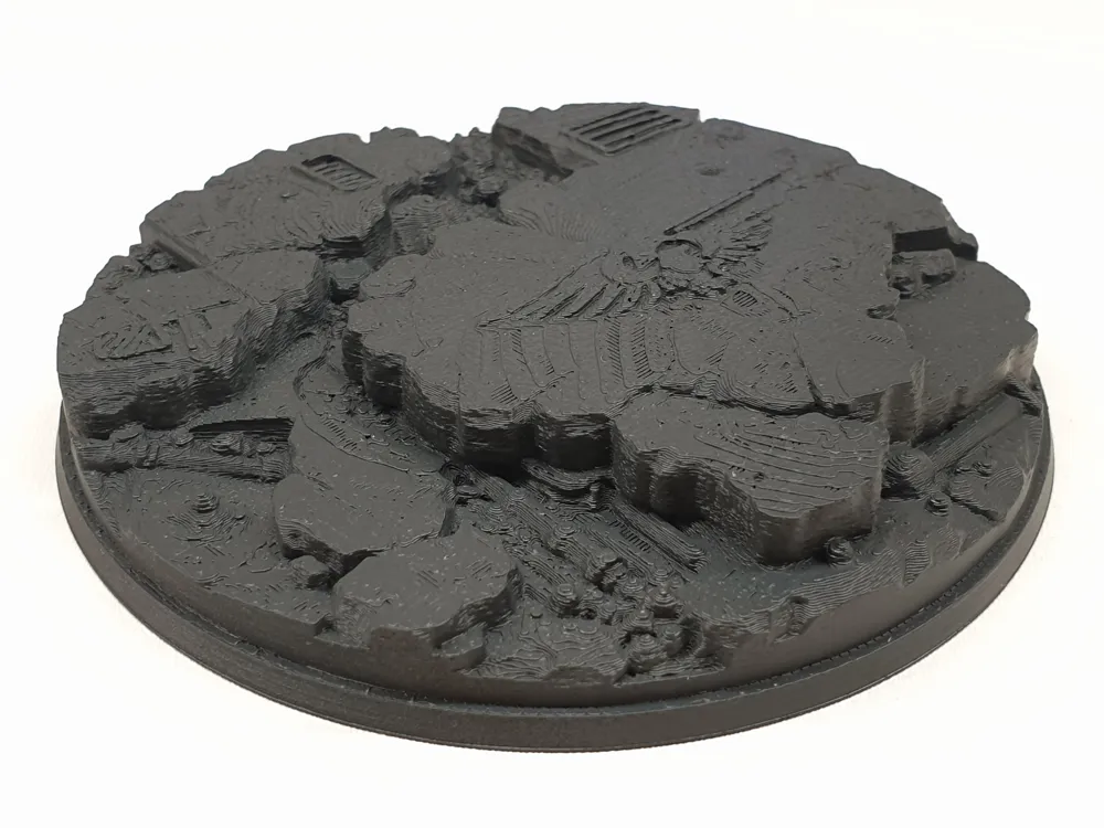 Base|Terrain|Diorama - Battleground - Free 3D Print Model - MakerWorld