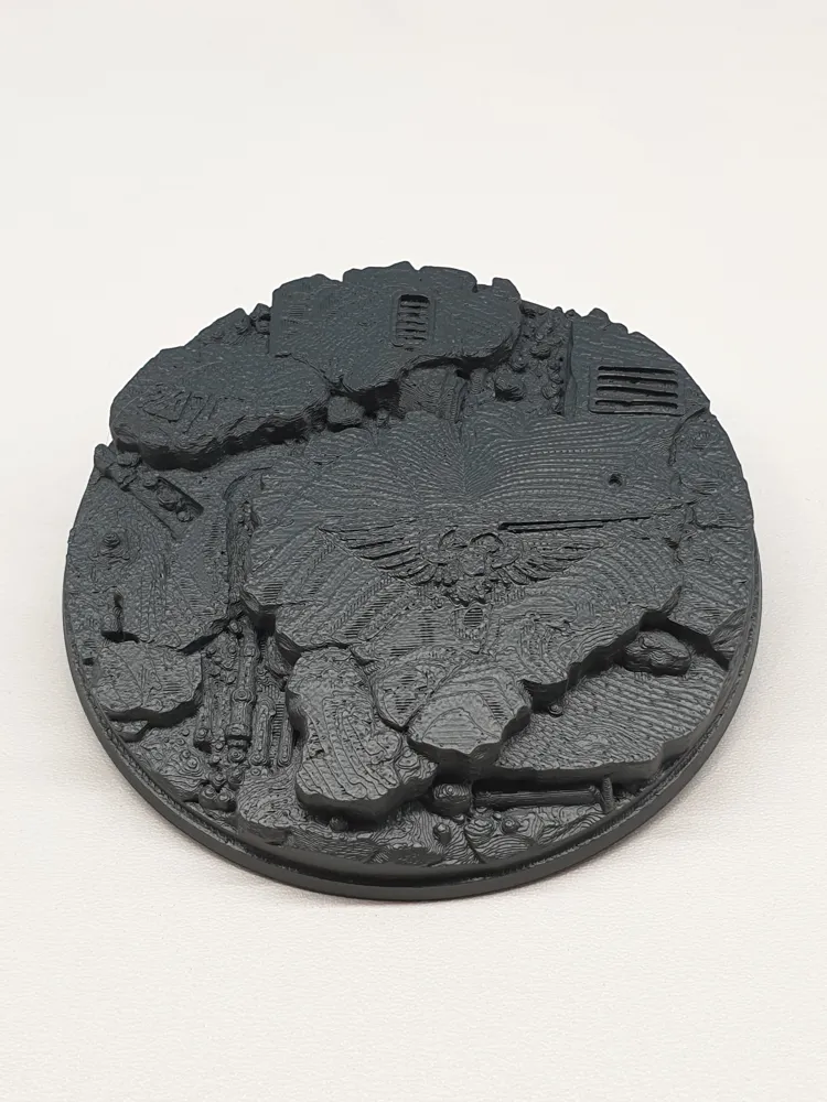 Base|Terrain|Diorama - Battleground - Free 3D Print Model - MakerWorld