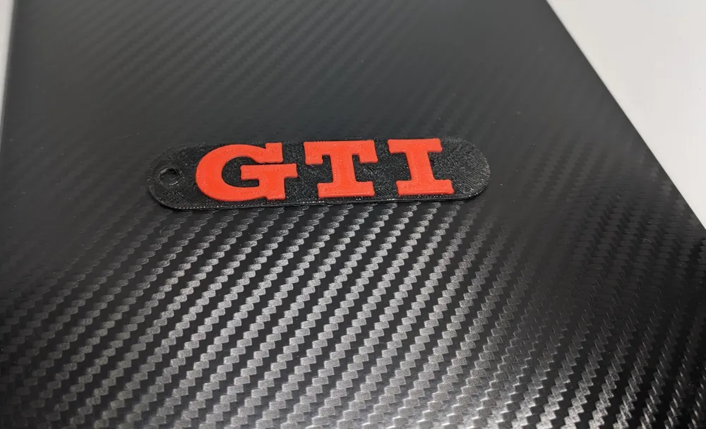 VW Volkswagen Golf GTI keychain by AstraCD - MakerWorld