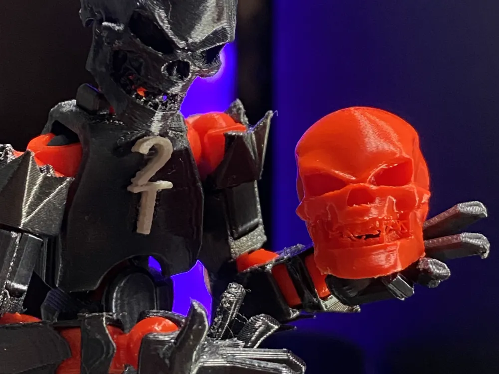 Dummy 13 头 - 2T13 骷髅带牙 - 免费 3D 打印模型 - MakerWorld