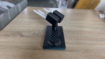 The best moving pen holder Rocket Launcher by kisik20_CZ - MakerWorld