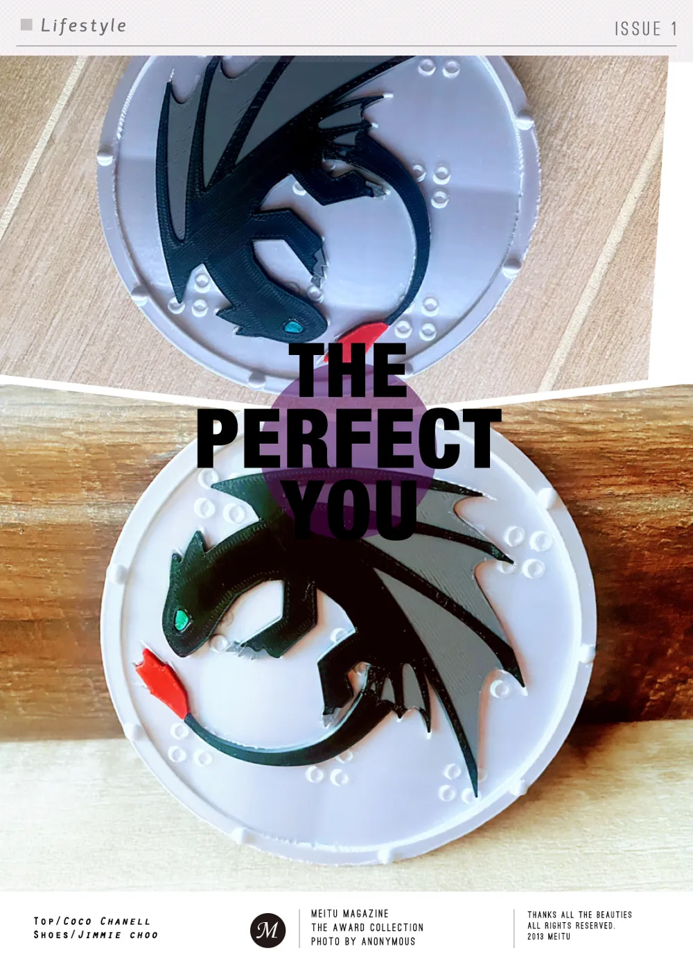 How to Train Your Dragon Toothless shield (no AMS color printing ...