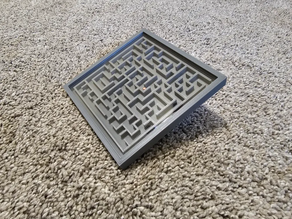Enclosed BB Maze by KnottySouthWoodworking - MakerWorld