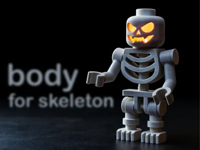 minecraft skeleton 3d print model download - MakerWorld