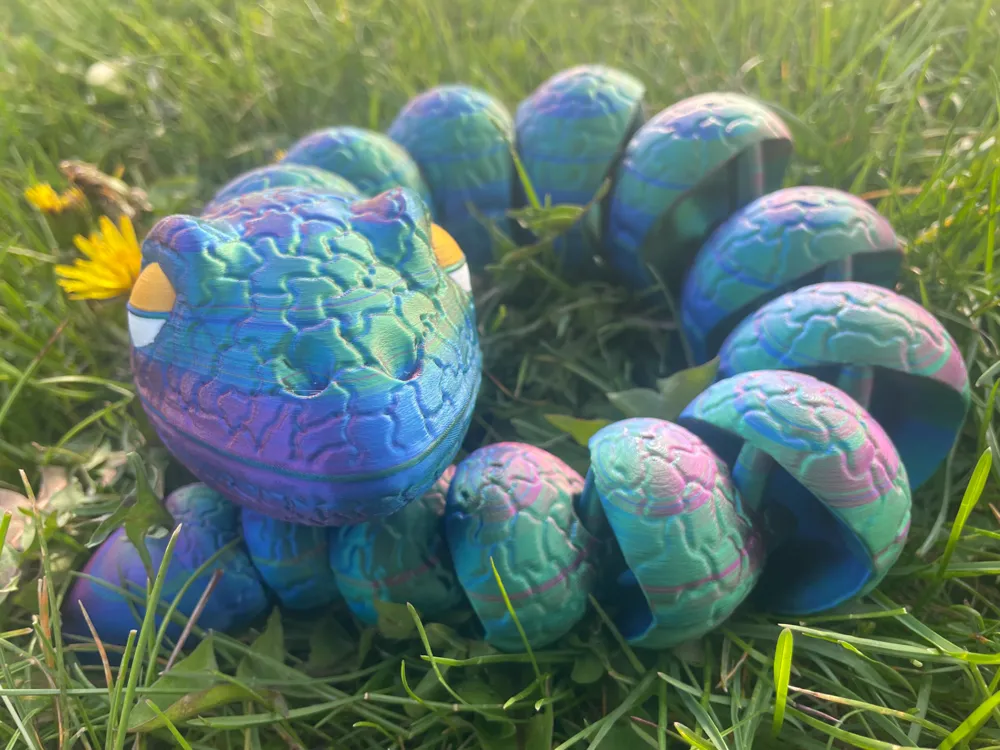 Simply Snake - Free 3D Print Model - MakerWorld