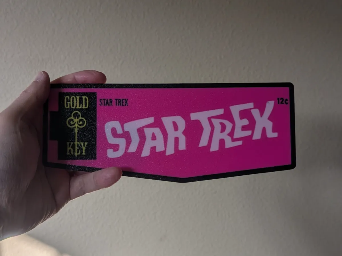 Star Trek Gold Key Comics Logo by Design•Slice•Print Studio MakerWorld ...