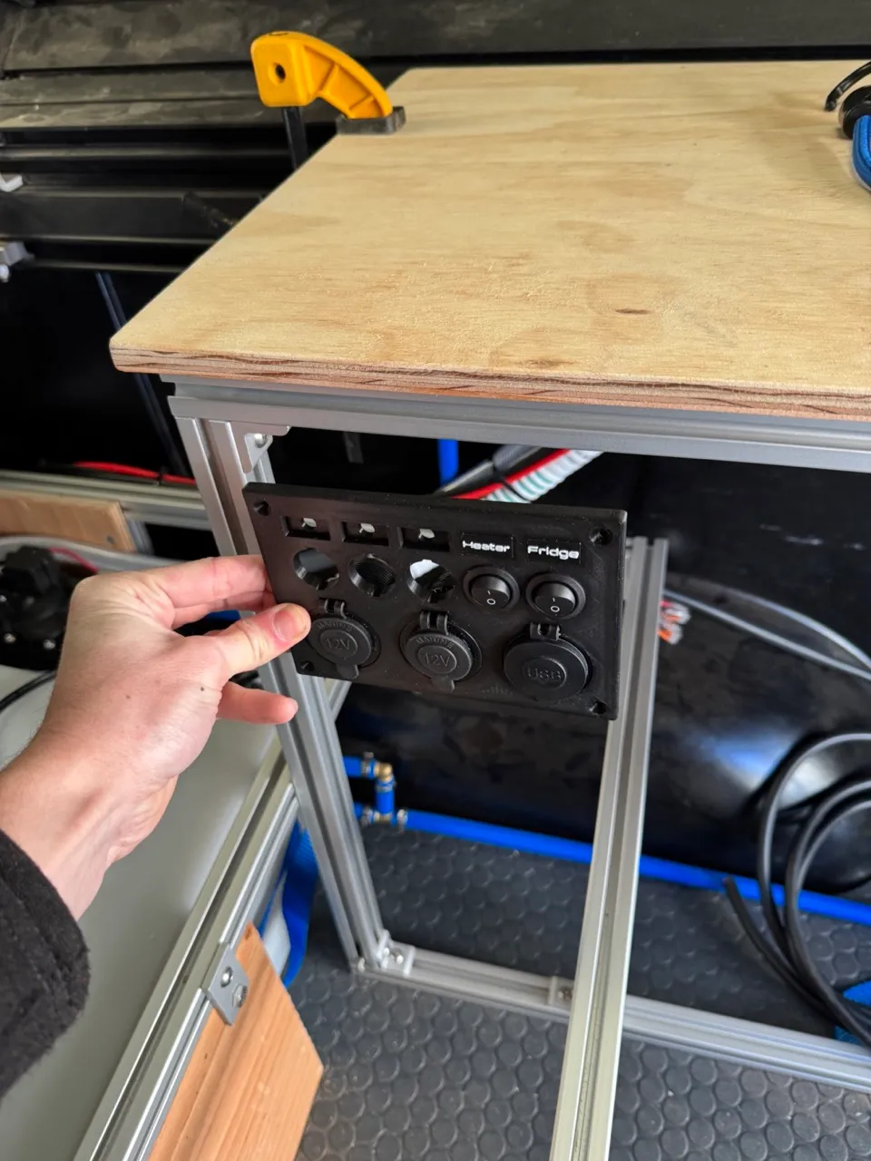 12v Panel for switches & cigarette lighter sockets by arinwayne ...