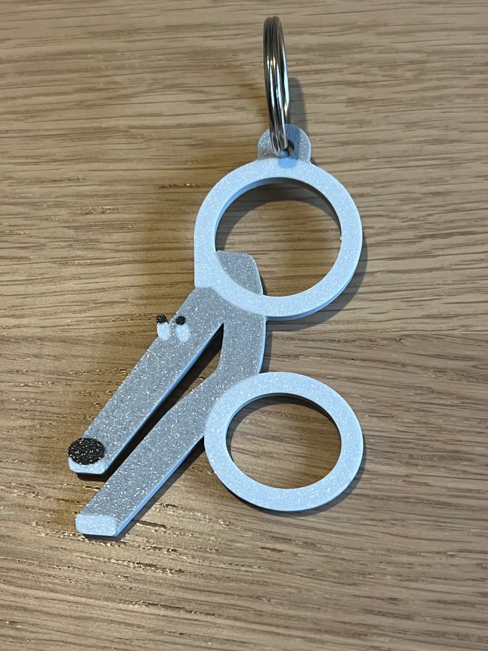 Anniversary Cute Borzoi meme chopsticks keychain - Portachiavi ...