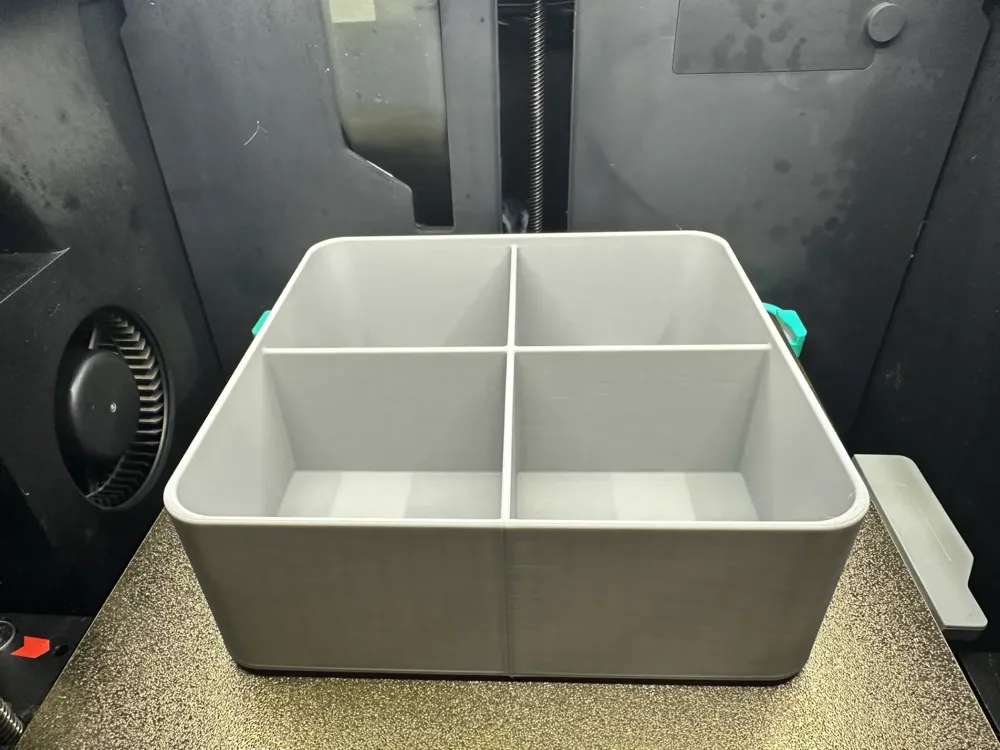 Stackable Parts Storage Box 172mm*172mm*62mm (A1 mini printable) by ...