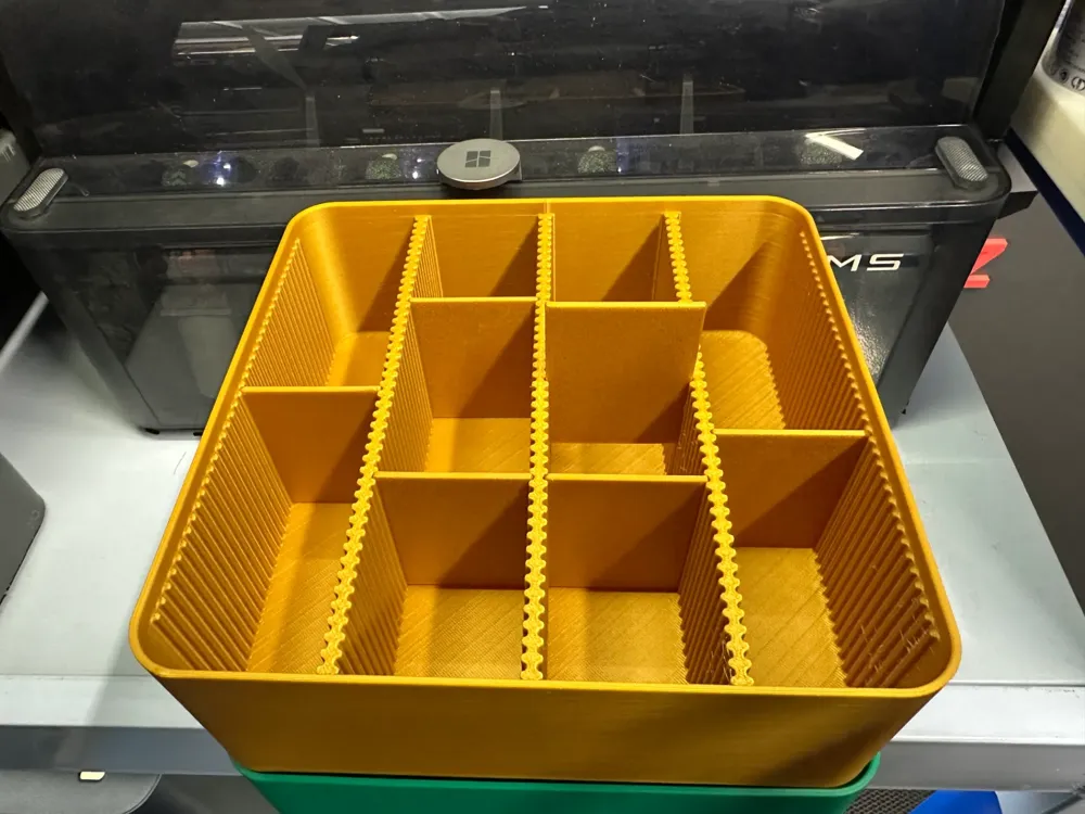 Stackable Parts Storage Box 172mm*172mm*62mm (A1 mini printable) by ...
