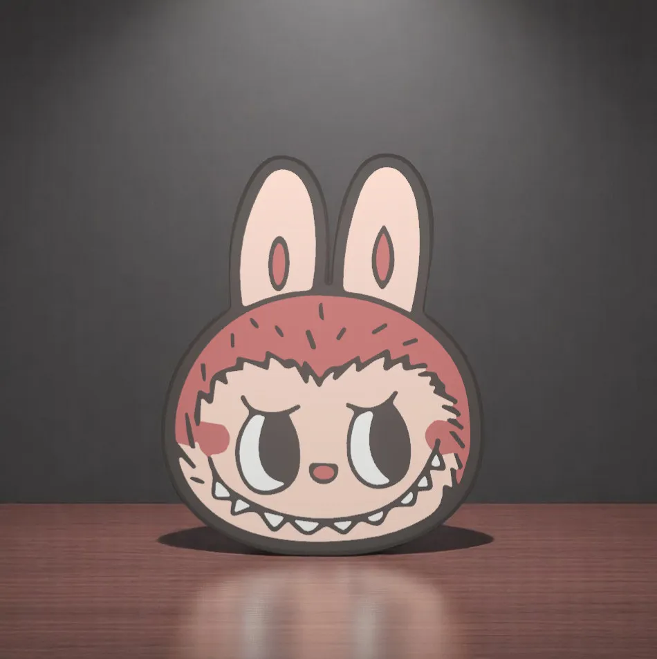 Labubu Lightbox - Free 3D Print Model - MakerWorld