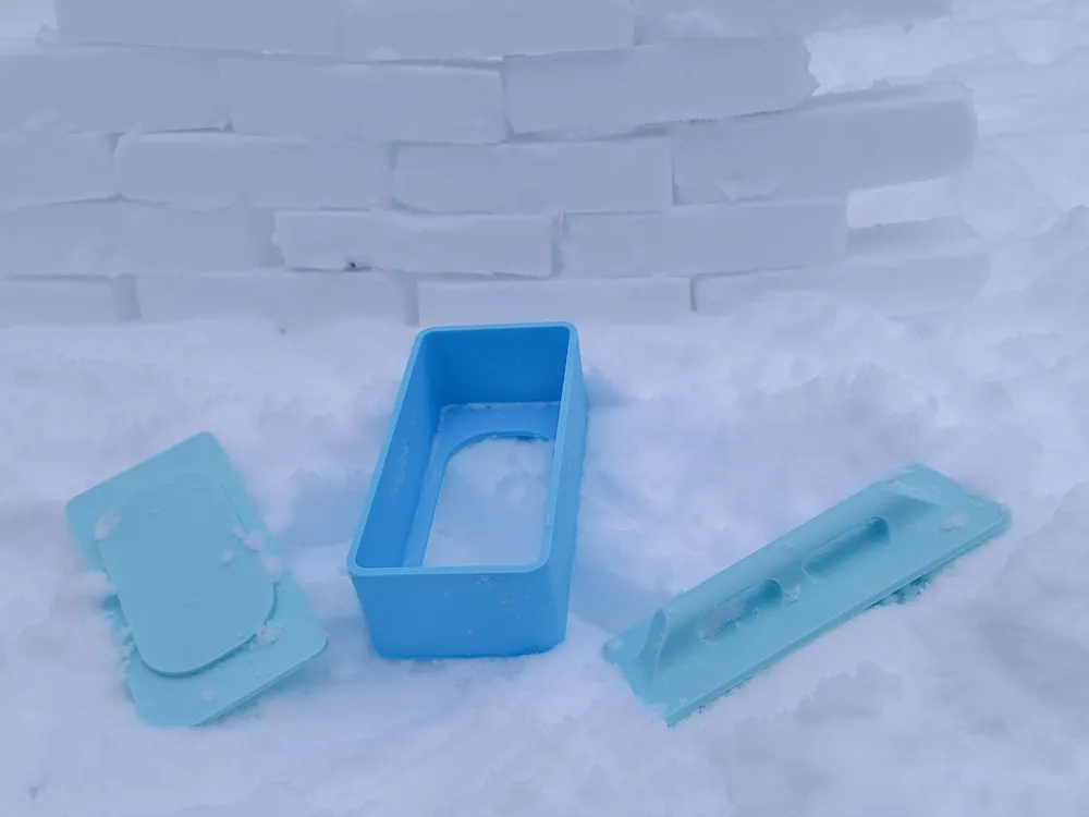 Snow Brick Mould – Build Your Ice Wall - Free 3D Print Model - MakerWorld