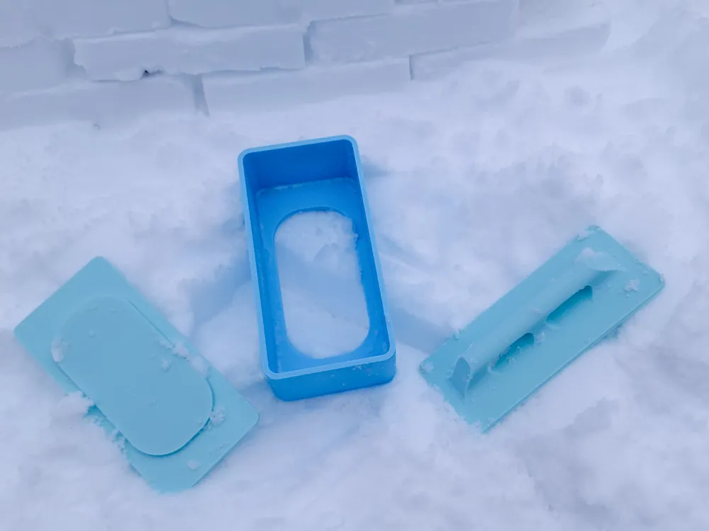 Snow Brick Mould – Build Your Ice Wall - Free 3D Print Model - MakerWorld