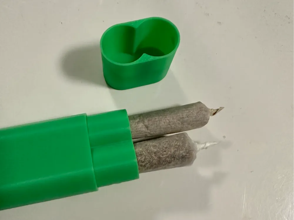 Double Joint Tube with locking Cap Remixed by 3D Otto MakerWorld ...