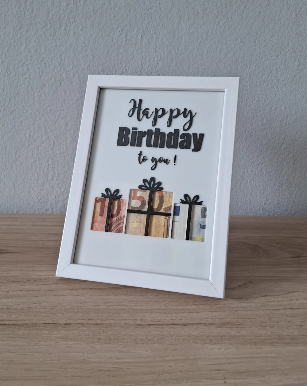 Happy Birthday! - Geschenke - Free 3D Print Model - MakerWorld