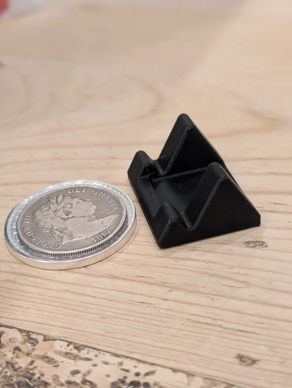 Silver Coin 1oz etc Display Stand / Photographing - Free 3D Print Model ...