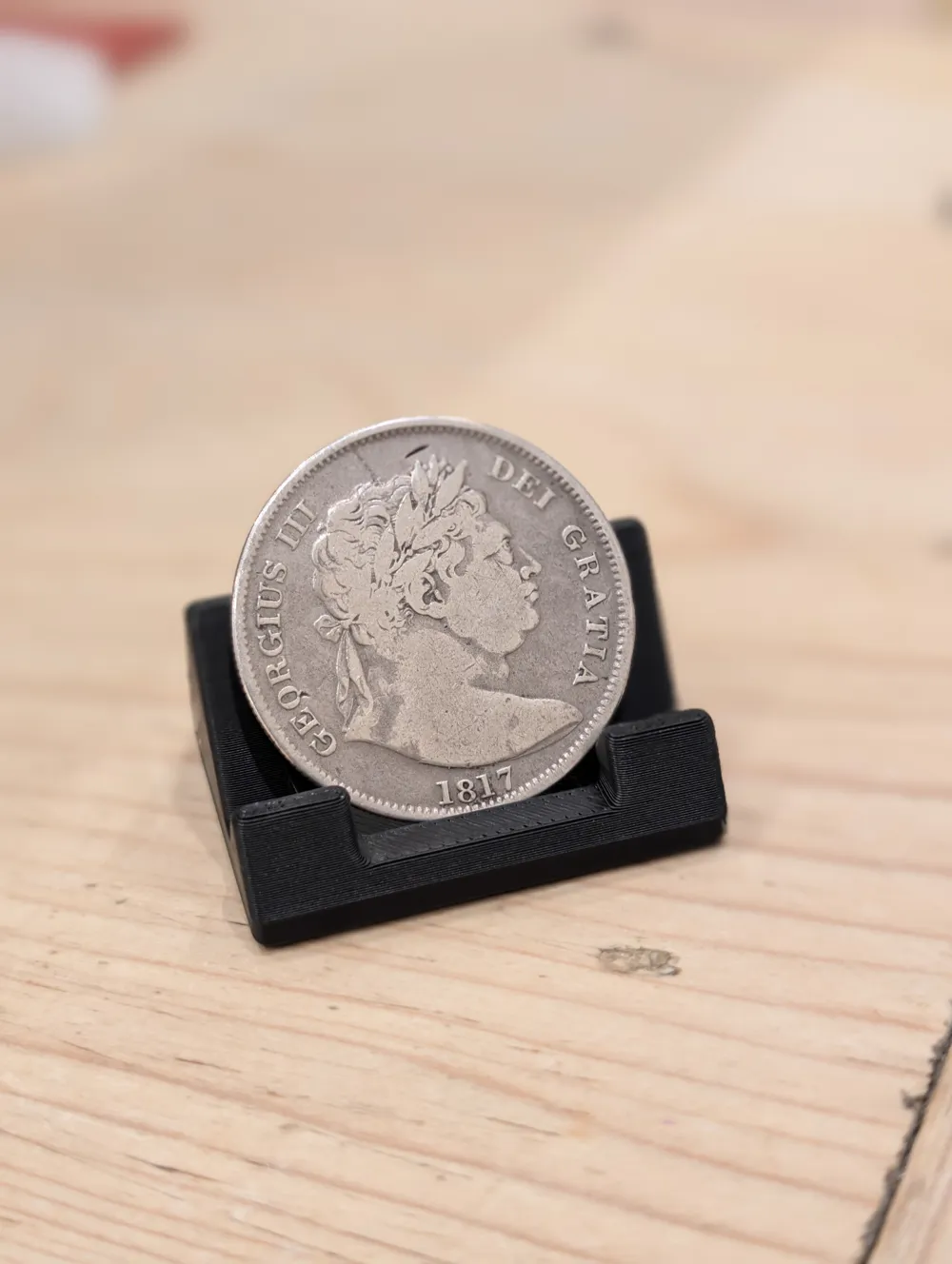 Silver Coin 1oz etc Display Stand / Photographing - Free 3D Print Model ...