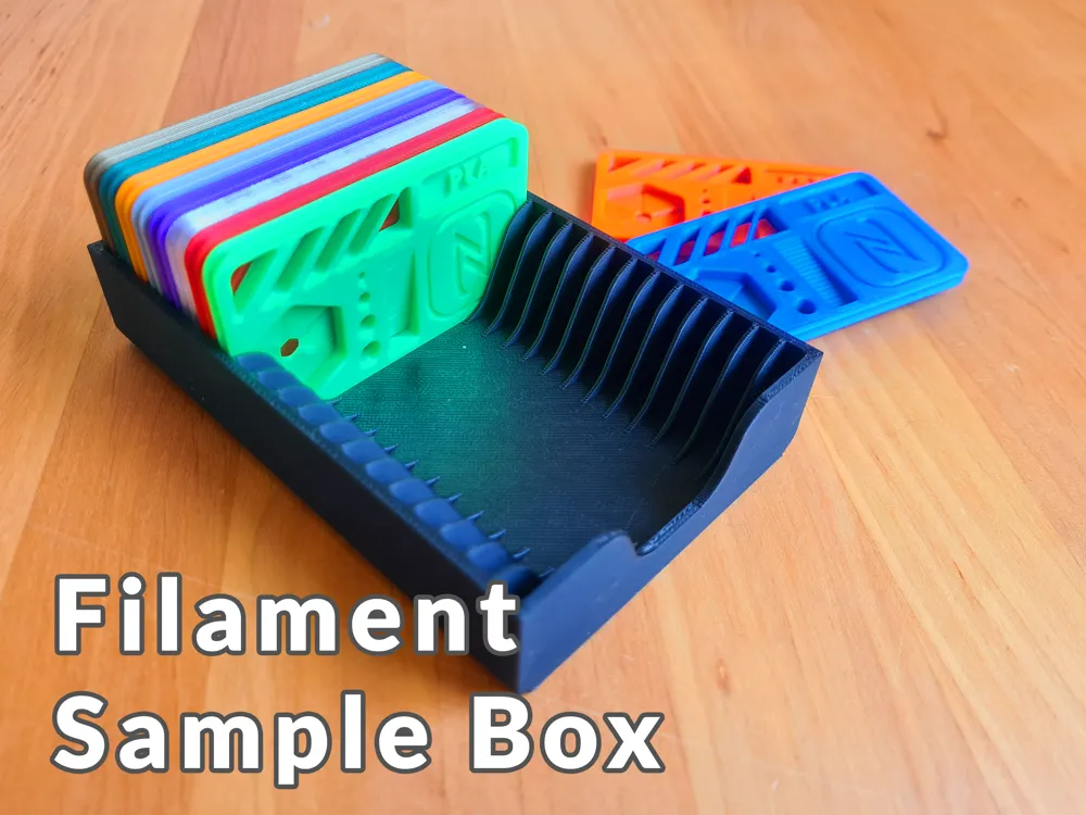 Filament Sample Box | Store your Filament Swatches by MolodosMakerWorld ...