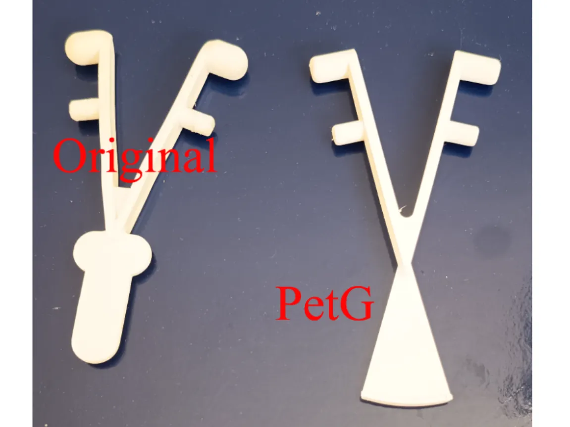Swimming pool pole Wishbone clip PetG - Free 3D Print Model - MakerWorld