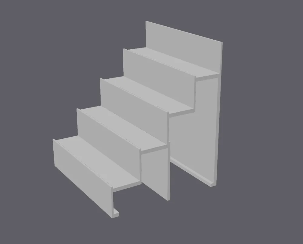 4 Level Display Riser by Boba Boy - MakerWorld