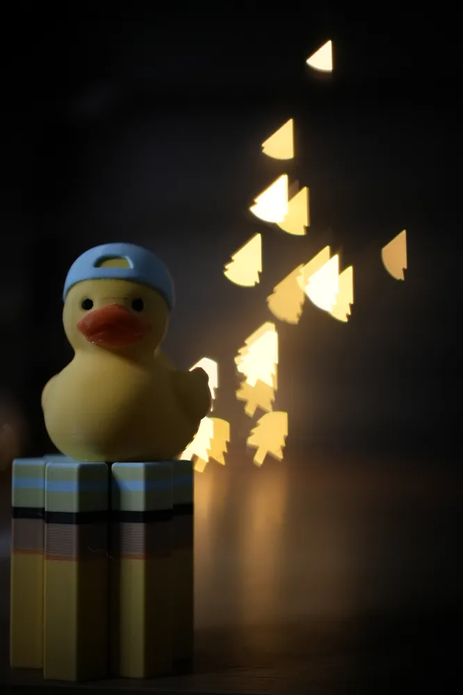 Bokeh Effect Filter with Adapter - Free 3D Print Model - MakerWorld