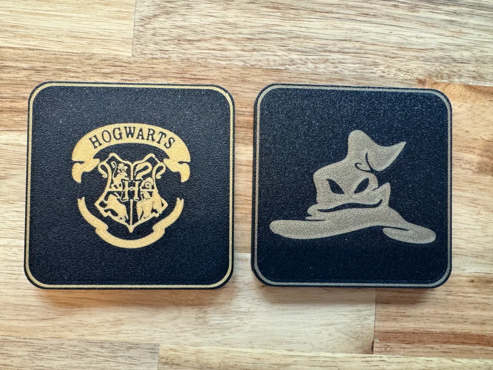 Harry Potter Houses - Coaster Collection by Canadian Gamer - MakerWorld